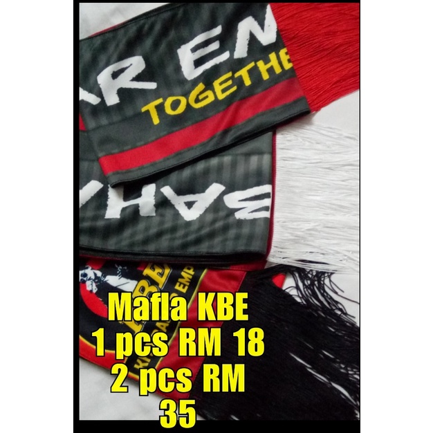 MAFLA KBE (MERAH/HITAM/PUTIH) | Shopee Malaysia