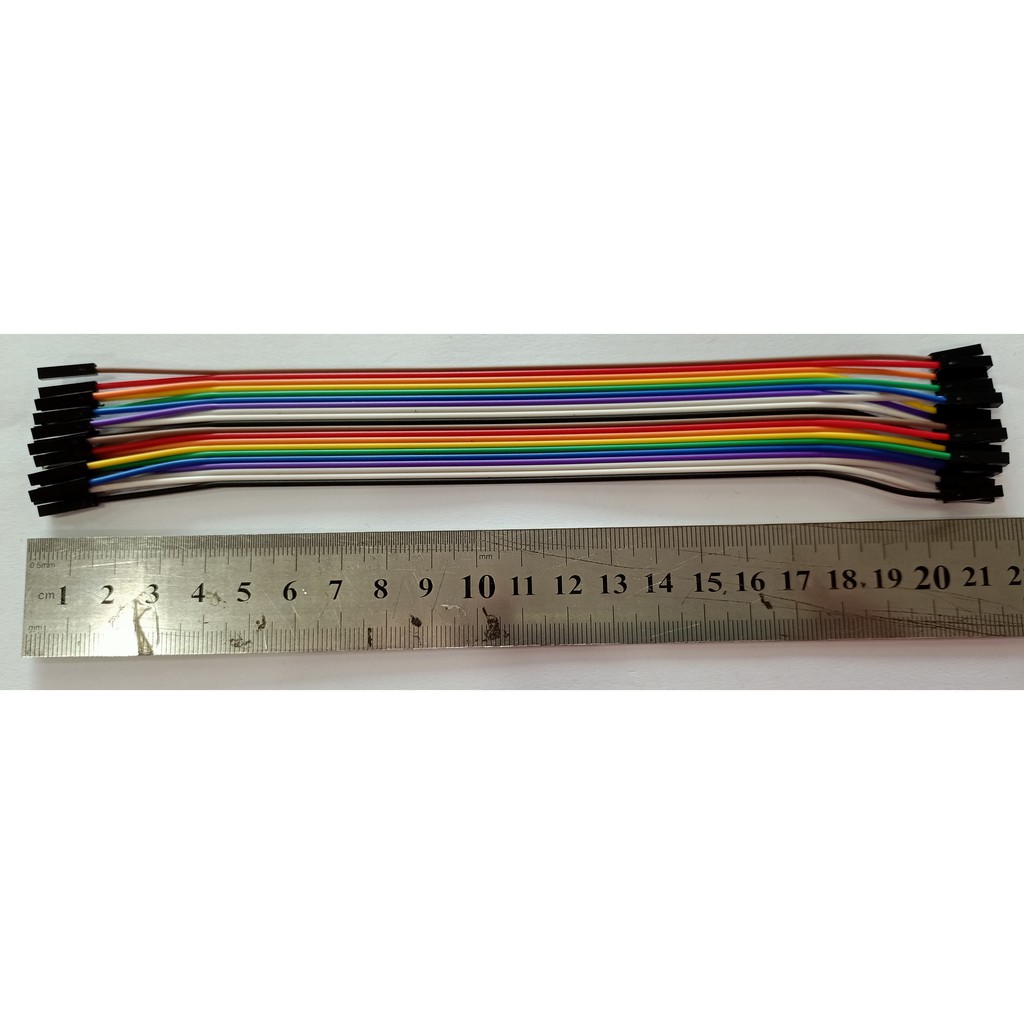 Jumper wire, Female to Female, F-F, 1x20, 20cm length, for Magnetcode ...