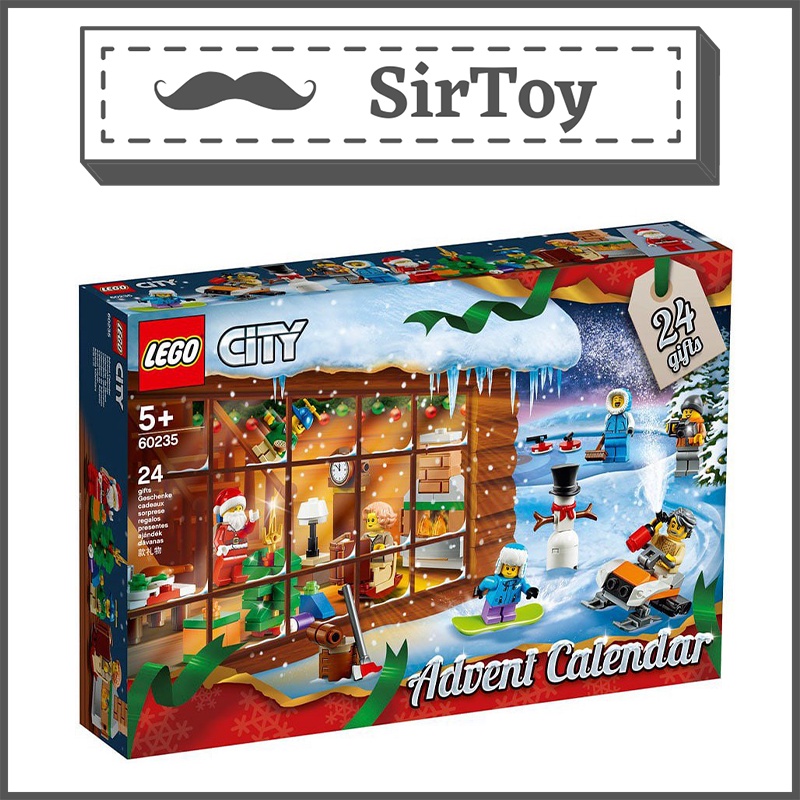 LEGO City 60235 Advent Calendar 2019 | Shopee Malaysia