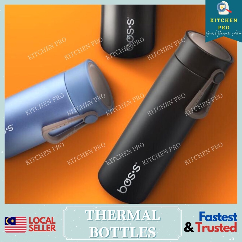 𝐊𝐈𝐓𝐂𝐇𝐄𝐍 𝐏𝐑𝐎 | BOSS 18.8 Stainless Steel Thermal Bottle Vacuum Flask/ Travel Bottles/ Vacuum ...
