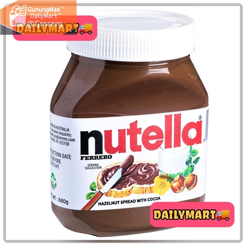Nutella 200g/350g/680g 🔥 | Shopee Malaysia