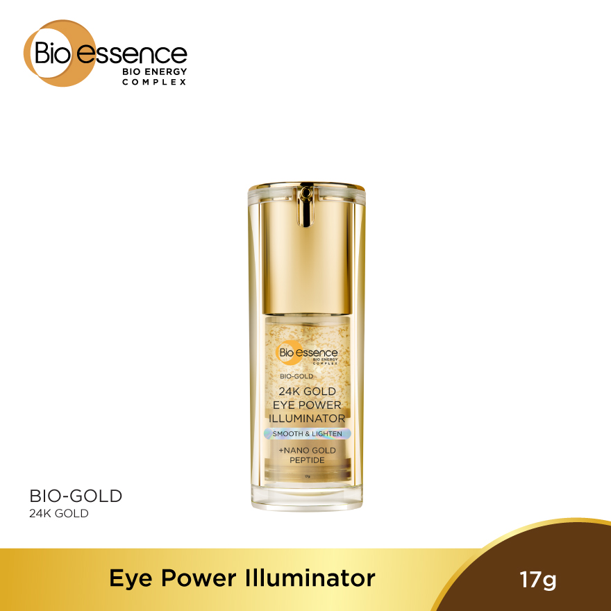 Bio Essence Bio-Gold 24K Gold Eye Power Illuminator 17g | Shopee Malaysia
