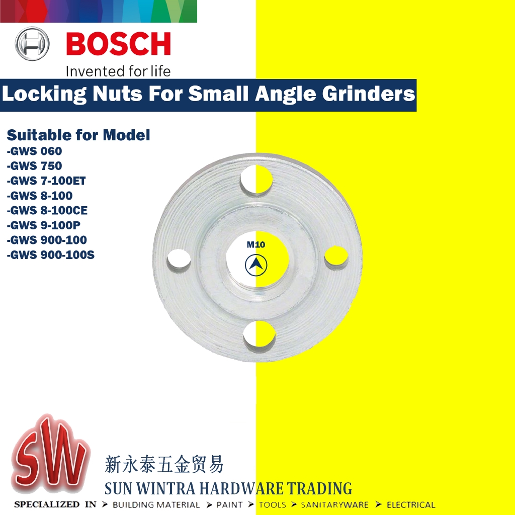 Bosch Locking Nuts for Small Angle Grinders #1619P09976 | Shopee Malaysia