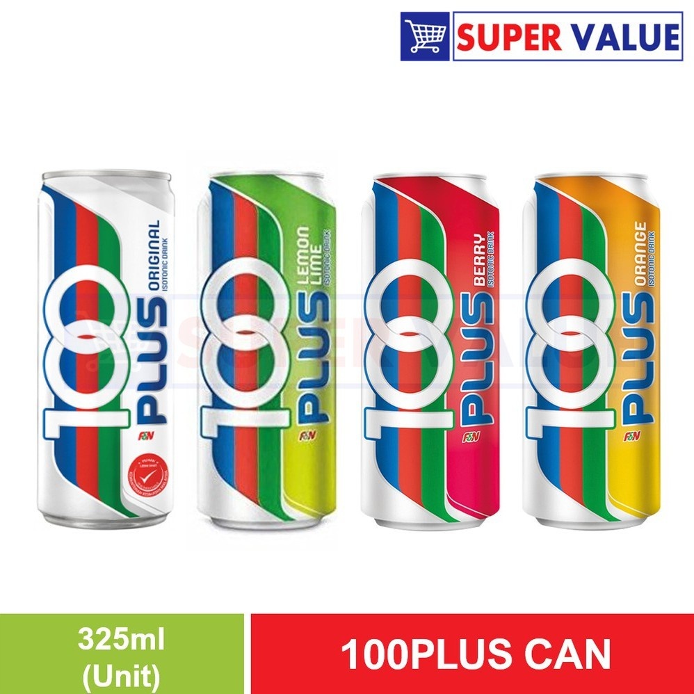 [EXP 2023]100PLUS Can 325ml (4 Flavors) | Shopee Malaysia