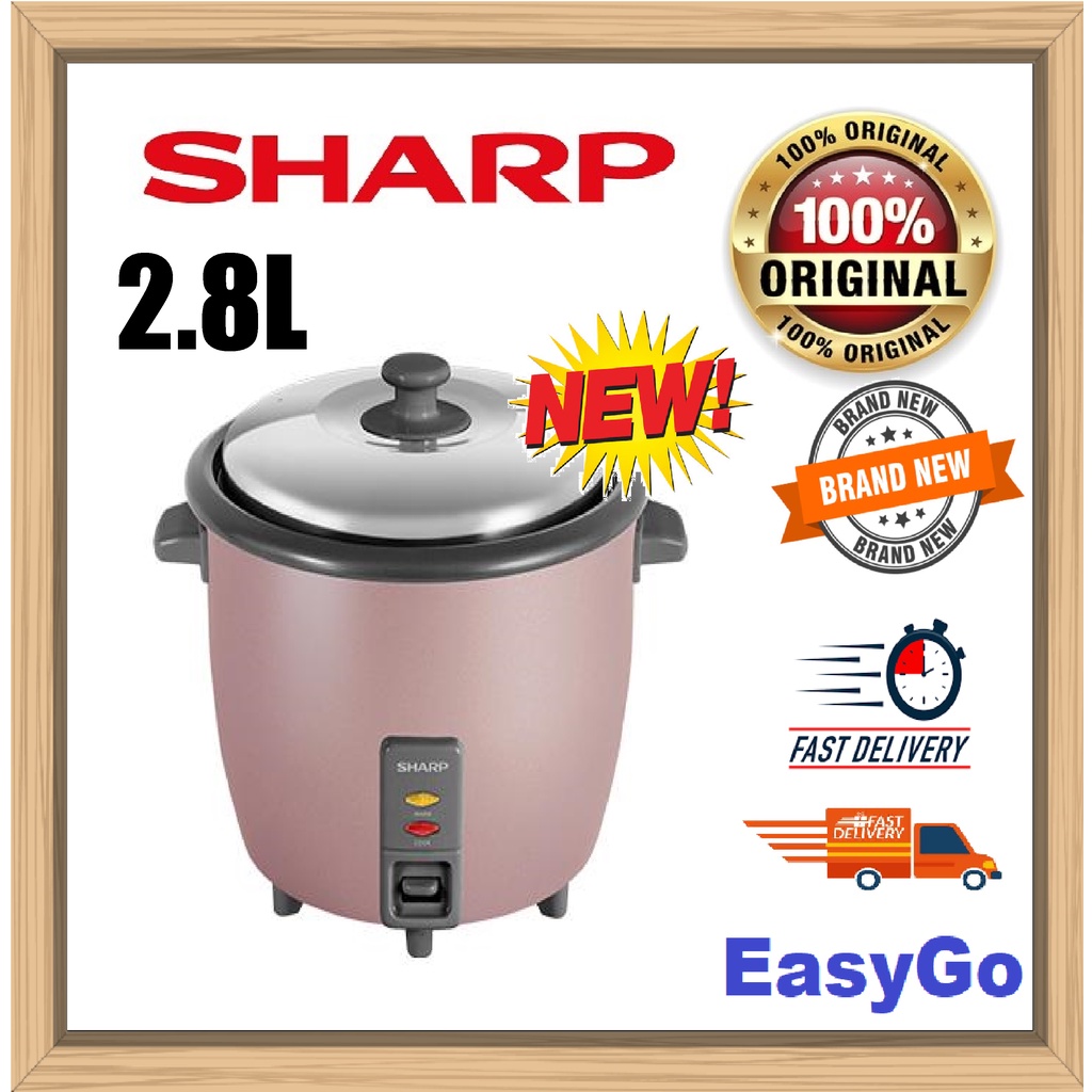 Sharp Non Stick Rice Cooker 2.8L (KS-H288S-PK) | Shopee Malaysia