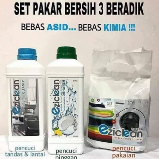 HOT PRODUK 🔥🔥🔥 Set Eazi Clean | Shopee Malaysia