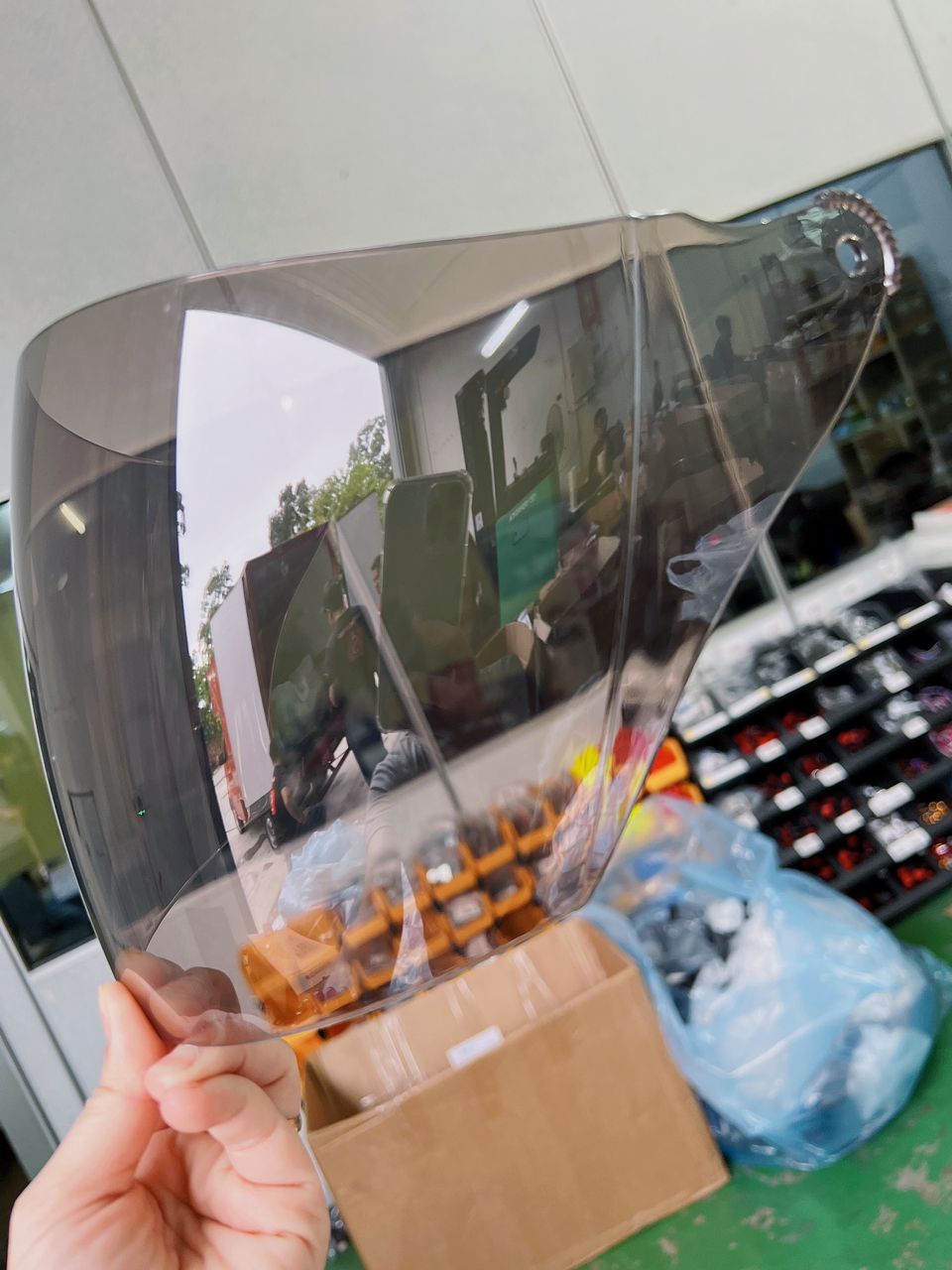 XDOT Small Hole G618 Helmet Visor X Dot G 618 G618N Original Clear ...