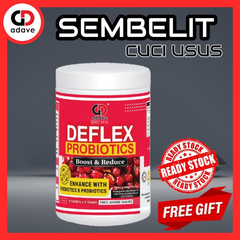 DEFLEX PROBIOTIC Detox Slimming Drink, Cepat Kurus | 15 Sachets ...