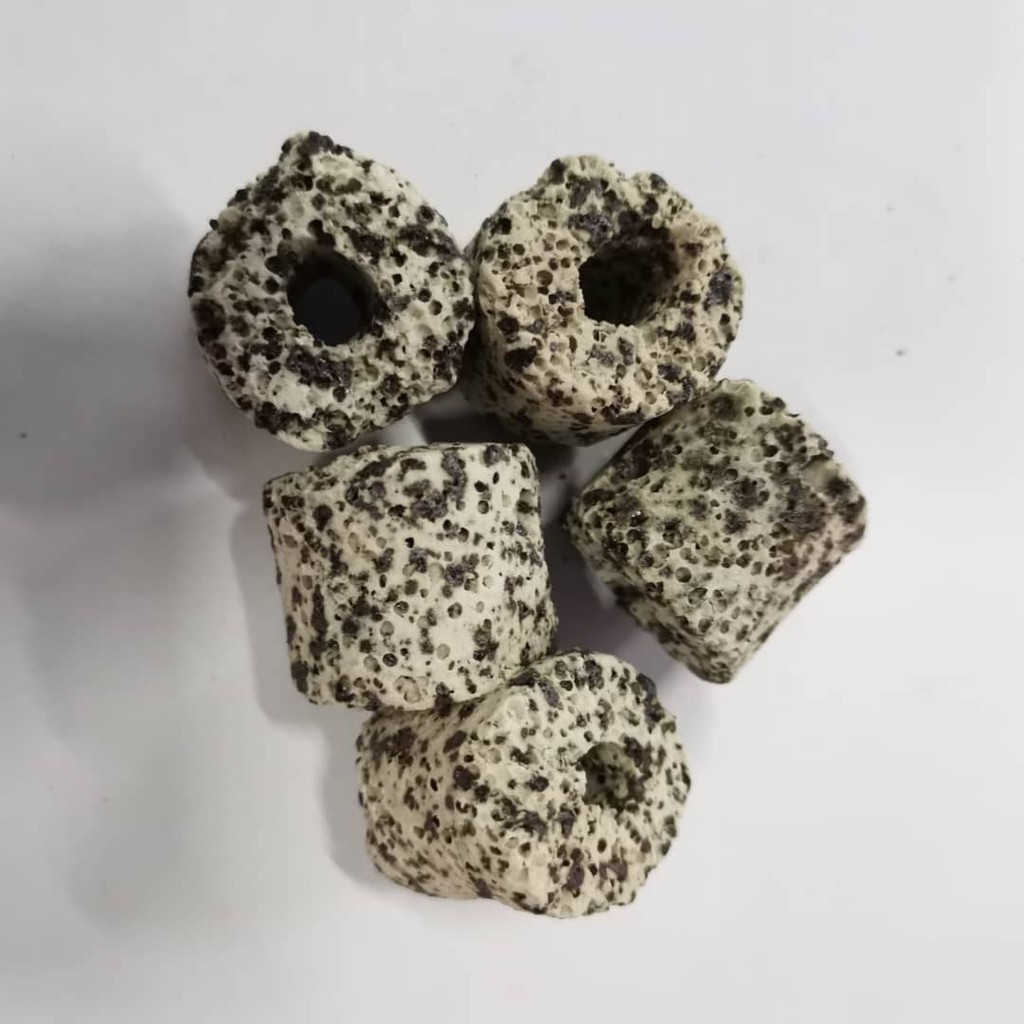 🔥Ready Stock🔥 LAVAS Aquarium Fish Tank Red Bio Ring Bio Ball Lava Rock ...