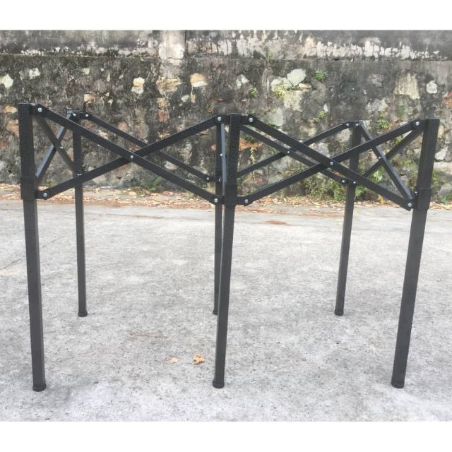 Night Market Foldable Table Rack / Market Folding Table Stand / Kaki ...