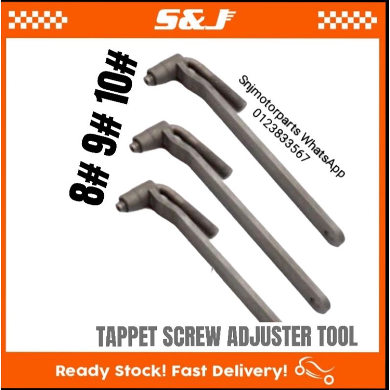 YAMAHA HONDA SPANNER ADJUST VALVE TOOLS (TAPPET) ROCKER ARM SCREW ...