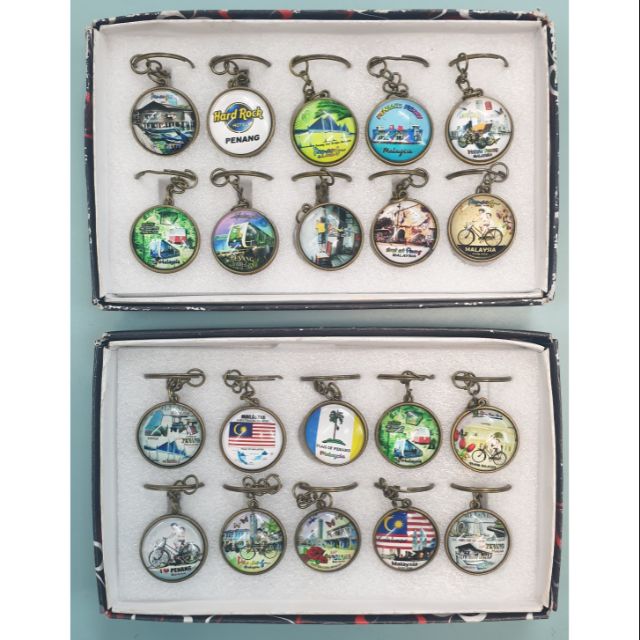 Penang famous street art souvenir keychain 🤩Ready stock🤩 😊WELCOME😊 ...