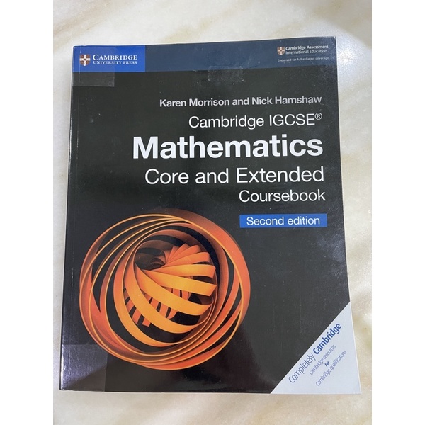 Cambridge Igcse Mathematics Core And Extended Coursebook Second Edition Shopee Malaysia