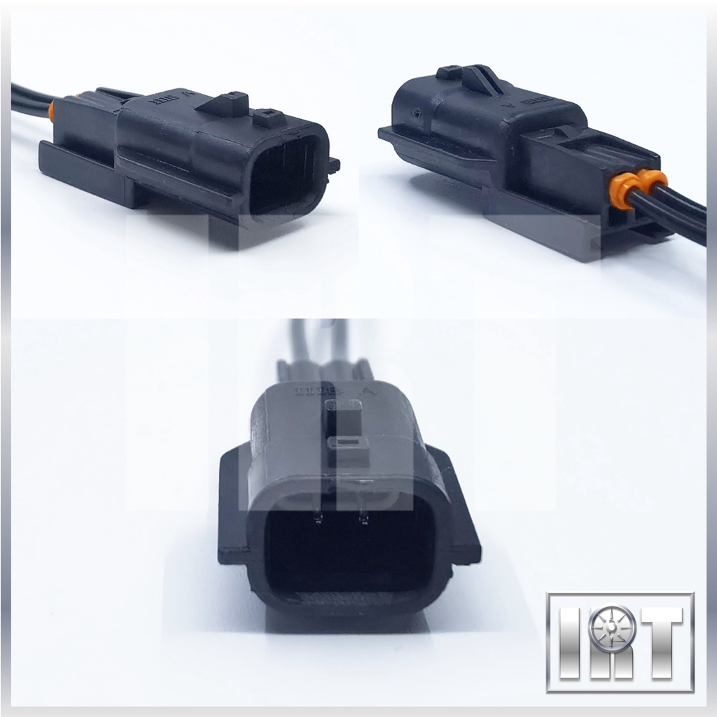 2 Pin AC Aircon Compressor Fuel Injector Socket Axia Nissan Sensor ...