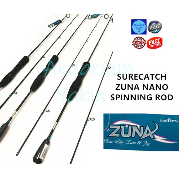 4077 SURECATCH ZUNA NANO SPINNING ROD | Shopee Malaysia