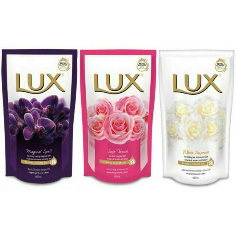 LUX Shower Gel Refill Pack 600ml | Shopee Malaysia