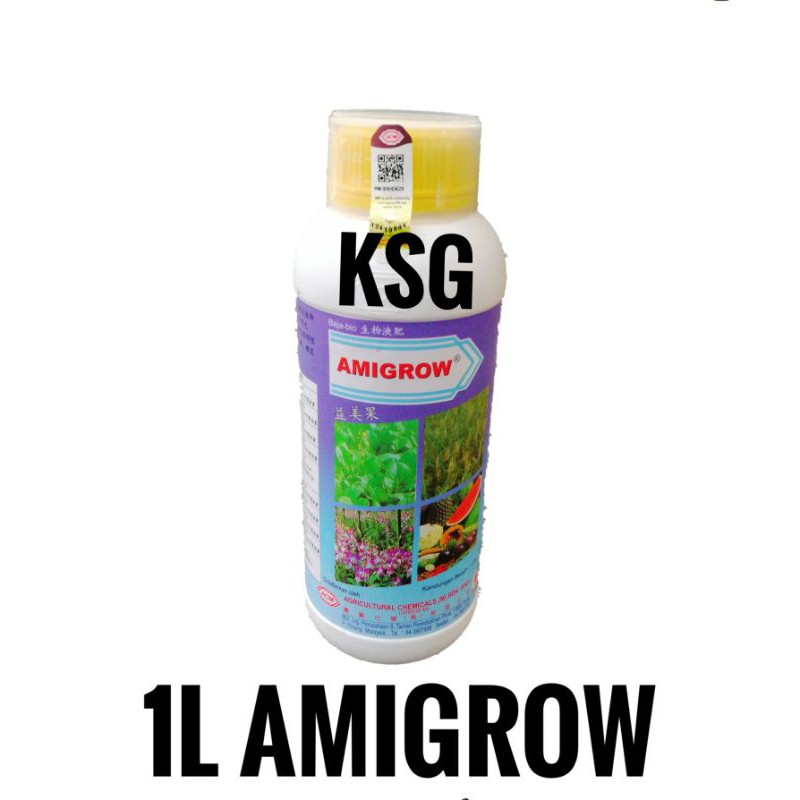 Amigrow (Isabion) 1L 100% Sygenta Amino Acid Bio Stimulant Growth ...