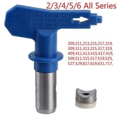 2/3/4/5/6 Series Airless Spray Gun Tip Nozzle For Titan Wagner Paint ...