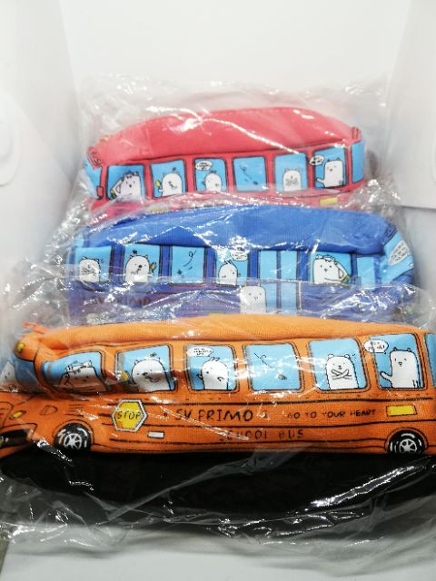 Cute bus pencil case ( Ready Stock ) | Shopee Malaysia