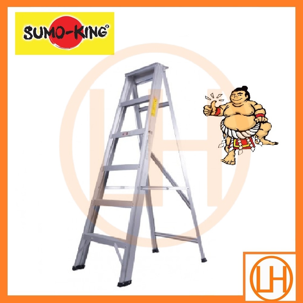 SUMO-KING Single Sided Ladder - 4/5/6/7/8/9 Steps Tangga | Shopee Malaysia