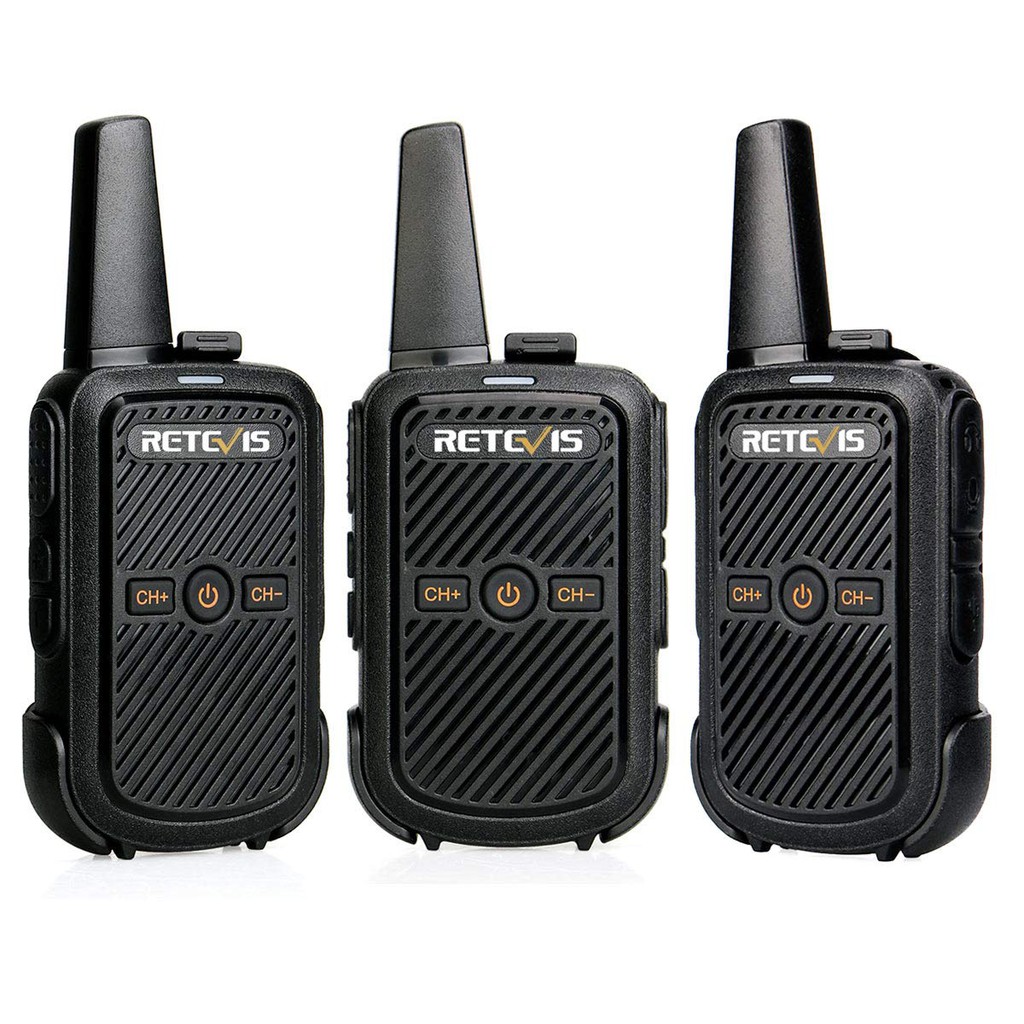Retekess RT15 Rechargeable FRS 16 Channel Lock Handsfree Small for ...