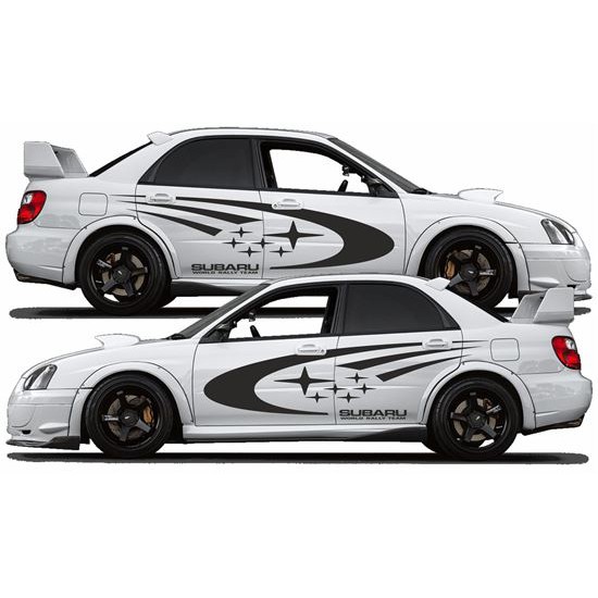 SUBARU SIDE BODY STICKER | Shopee Malaysia