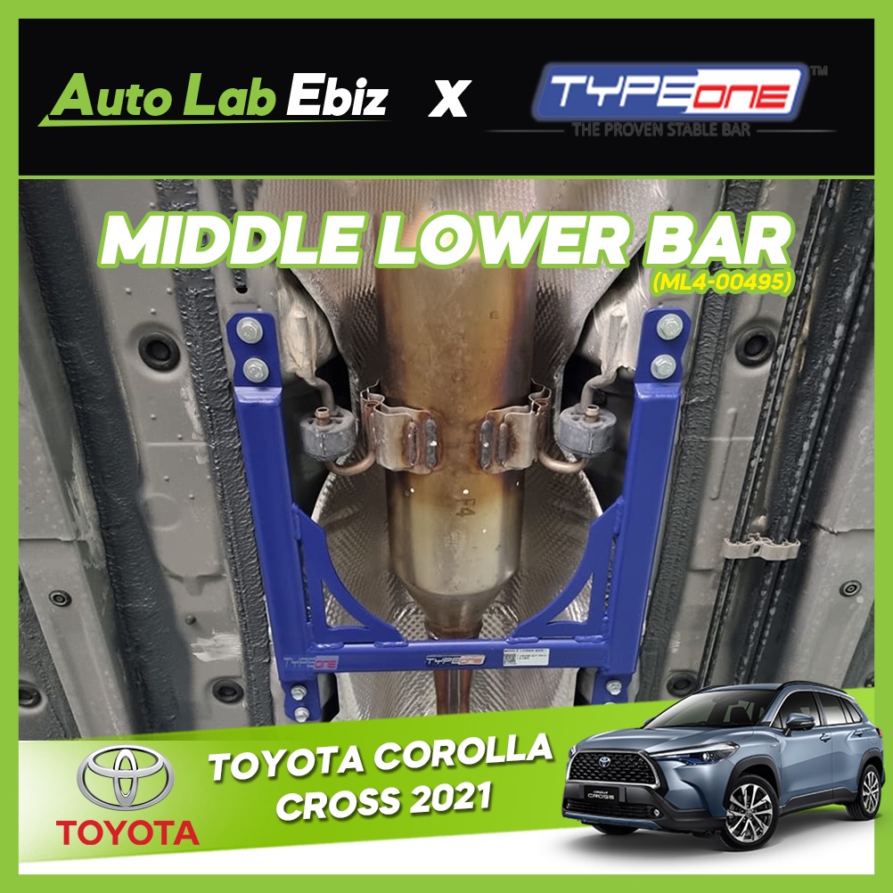 Toyota Corolla Cross 2021 TypeOne Safety Middle Lower Bar (ML4-00495 ...