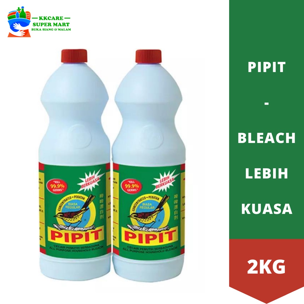 PIPIT - Bleach / Lebih Berkuasa ( 1kg x 2 Botol ) | Shopee Malaysia
