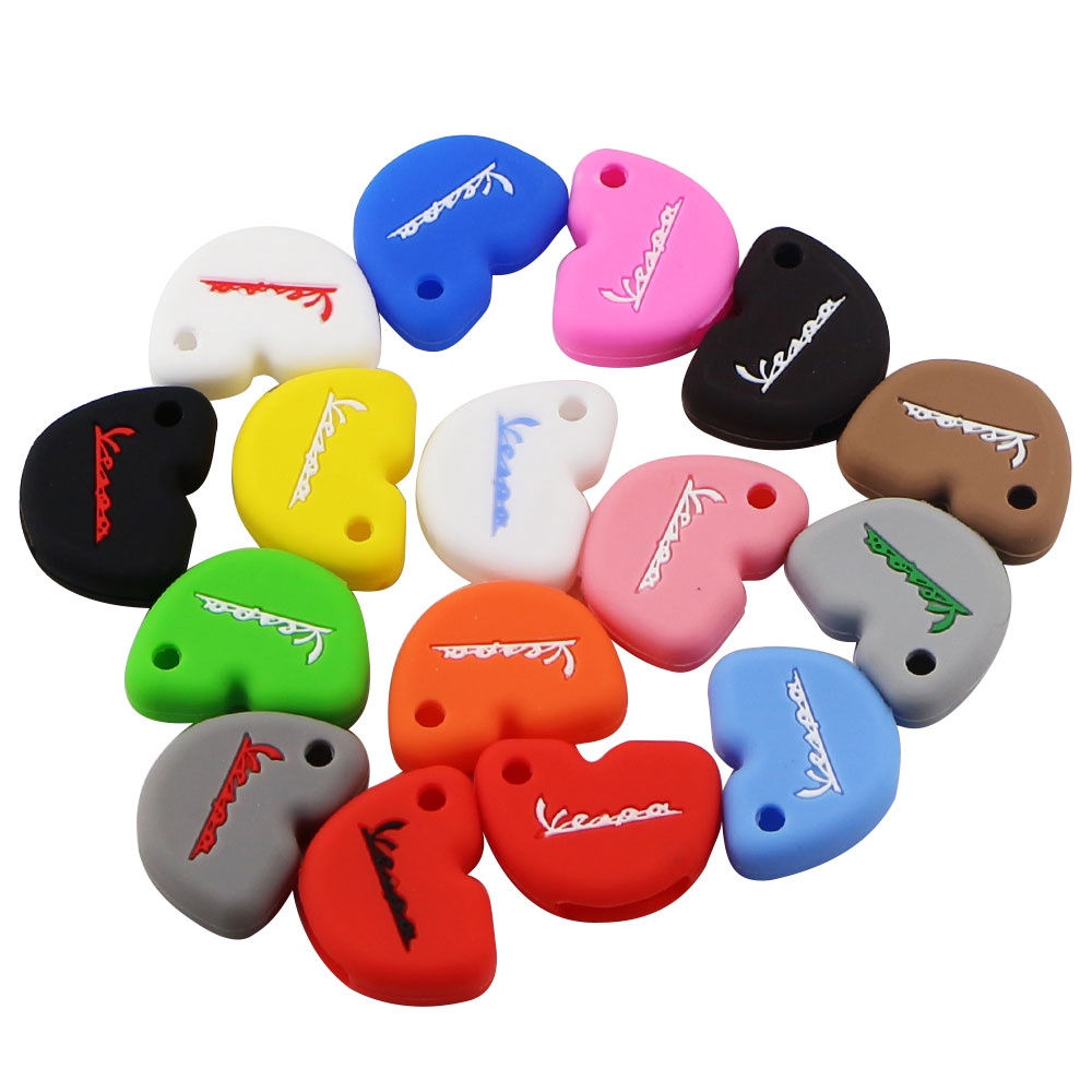 Silicone Rubber Key Cover Protector for Vespa Piaggio New Fly Gts Super ...