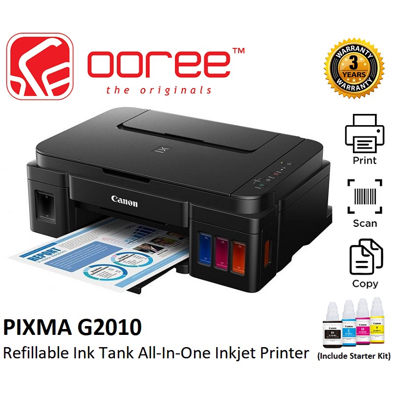 CANON PIXMA G2010 / PIXMA G2020 REFILLABLE INK TANK ALL IN ONE INKJET ...