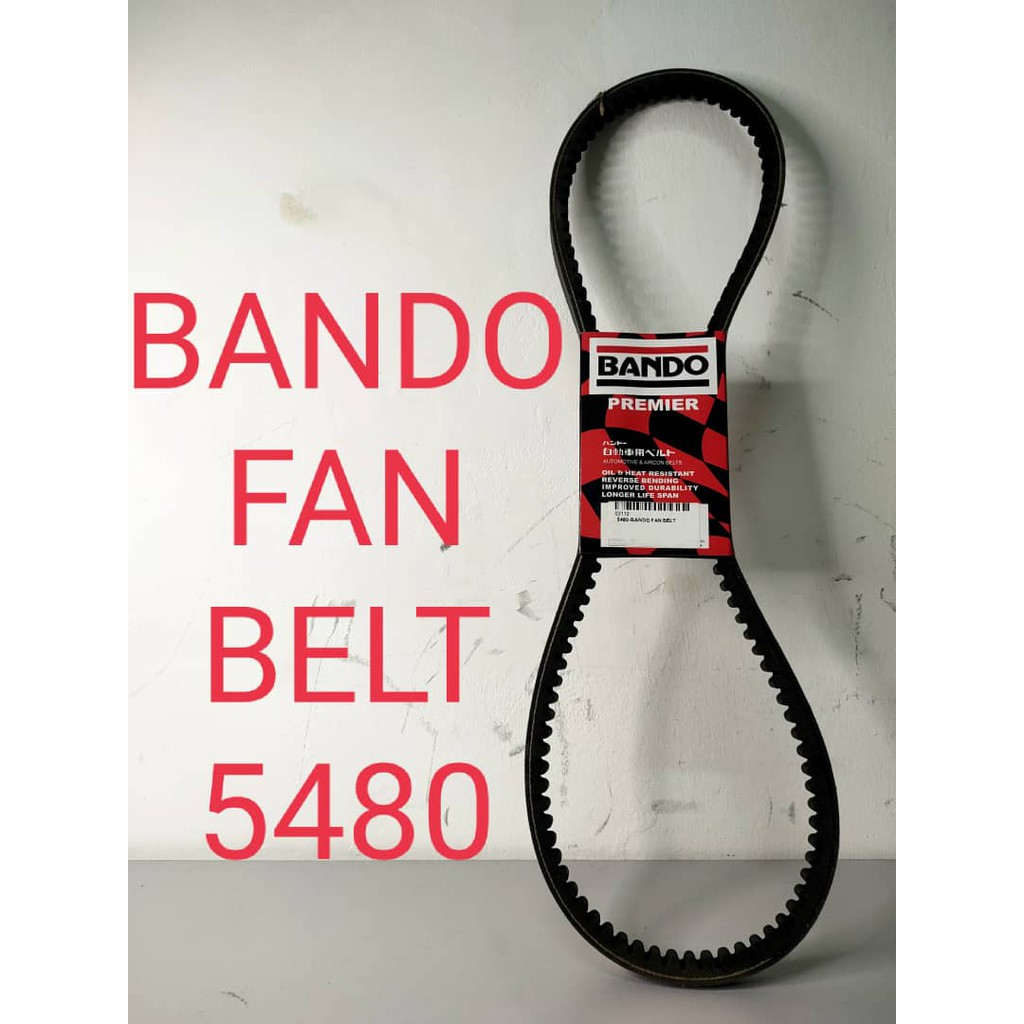 BANDO FAN BELT - 5480 EXCAVATOR PARTS | Shopee Malaysia