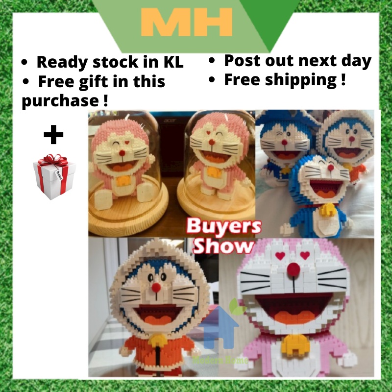 Nano Block Doraemon Toys / Doremon Toys Birthday Gift For Kids Toy Gift ...