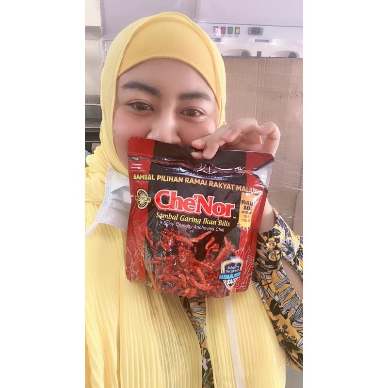 Pouch Sambal Garing Che'Nor (50g) | Shopee Malaysia