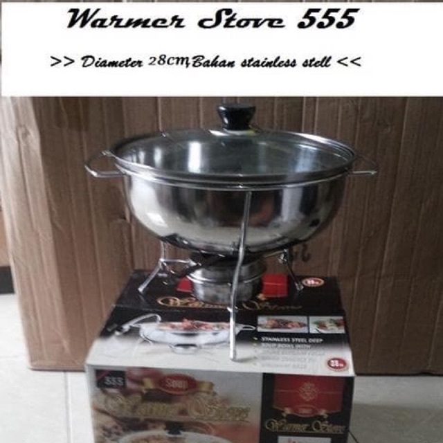 Warmer Stove 555 (28 Cm) | Shopee Malaysia