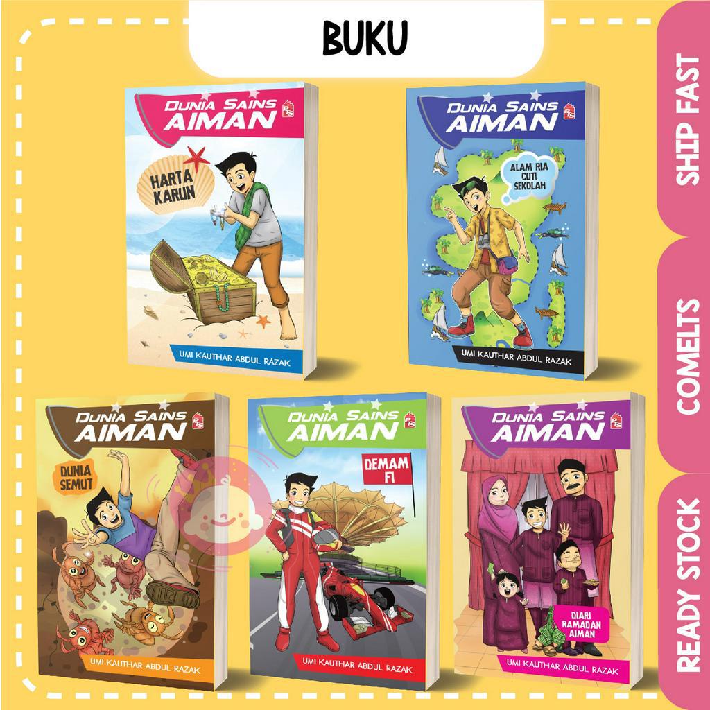 Buku Cerita Kanak-Kanak Dunia Sains Aiman | Shopee Malaysia