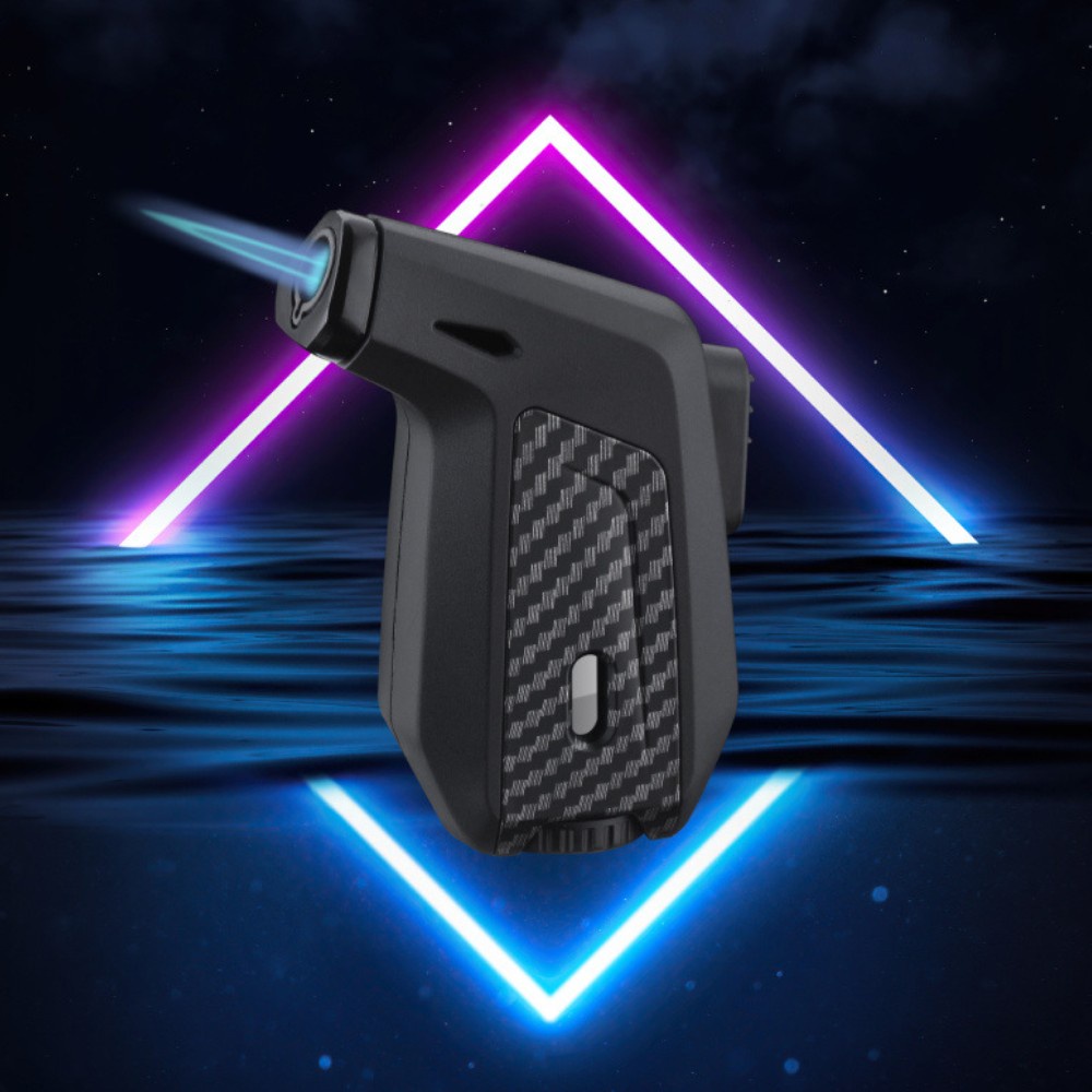 Little Tiny Butane Jet Torch Lighter Adjustable Flame Outdoor BBQ ...