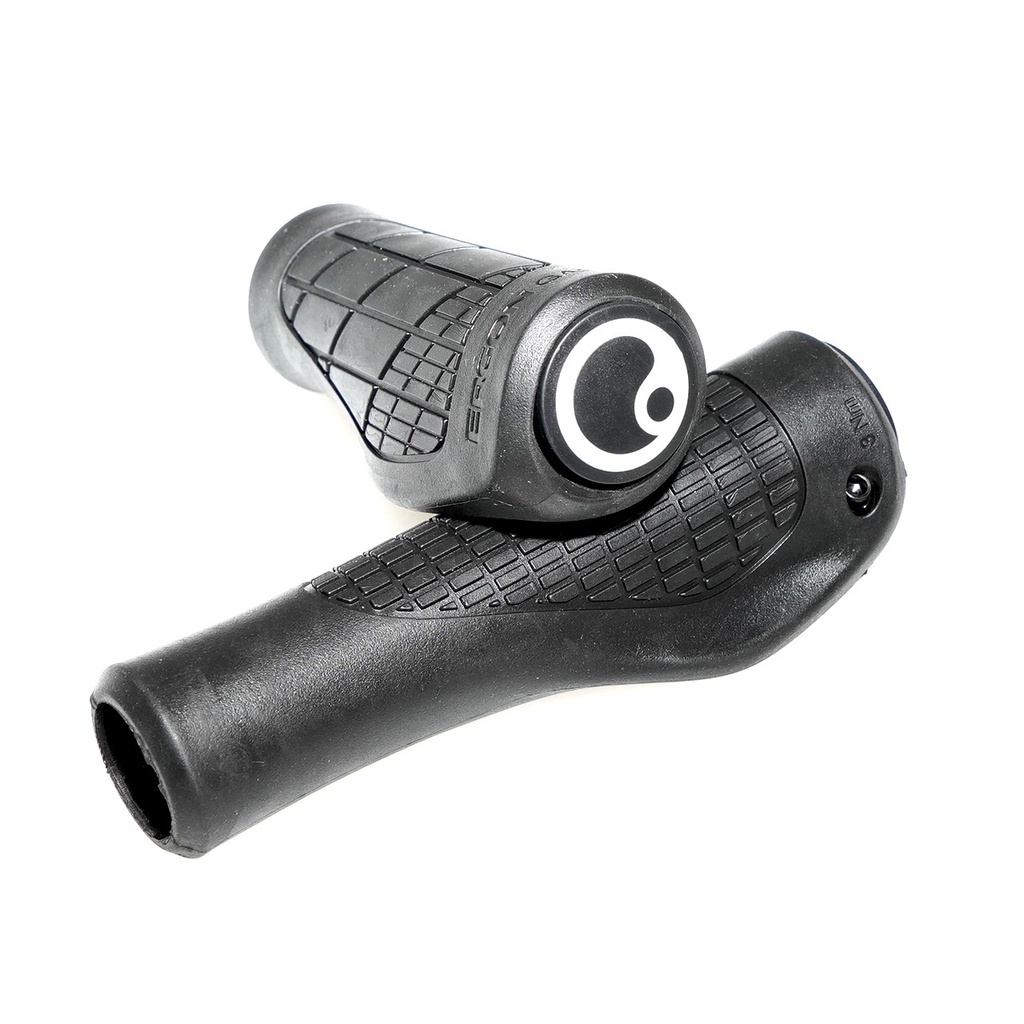 Bicycle Mountain Bike Black Hand Grip Ergon GA3 Straw Twist Shift Grips ...