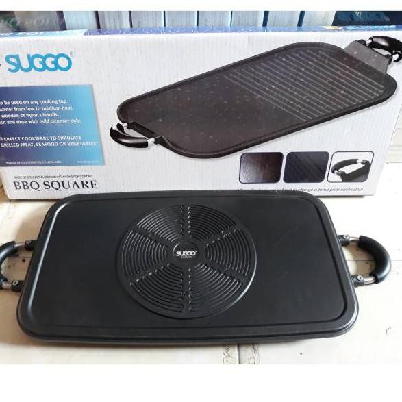 Multi grill Long pan Griller BBQ SQUARE Long grill Non-Stick ...
