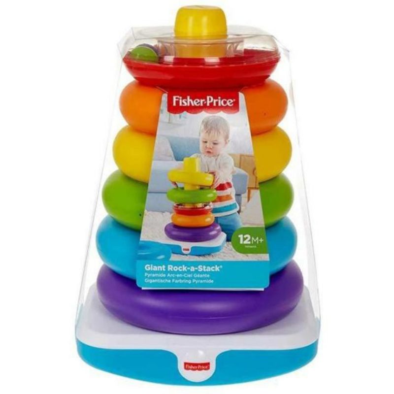 Fisher Price Giant Rock a stack Jumbo Ring Donut Fisherprice Giant Rock ...