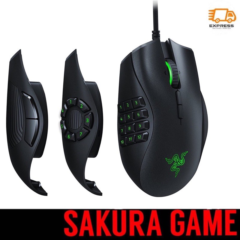 Razer Naga Trinity Modular MOBA/MMO Gaming Mouse | Shopee Malaysia
