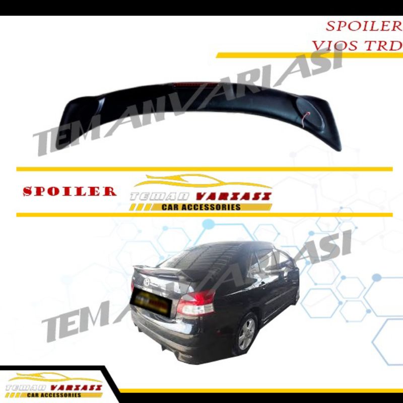Toyota VIOS TRD REAR TOLI WING SPOILER | Shopee Malaysia