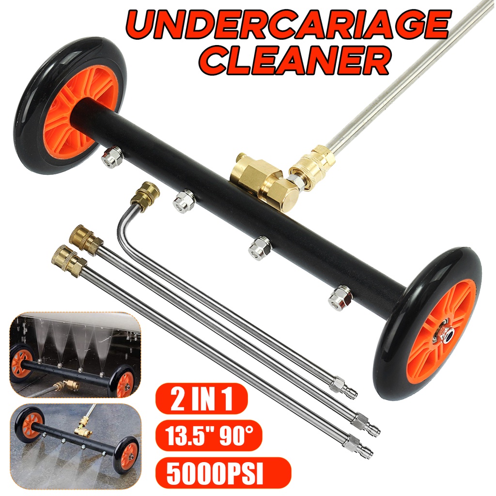 5000PSI High Pressure Car Chassis Washer Brush Road Ground Cleaning ...