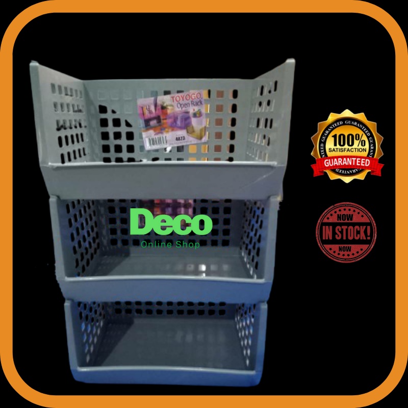 1pc Open Rack TOYOGO Desk Organizer Kitchen Rack Makeup Storage ...