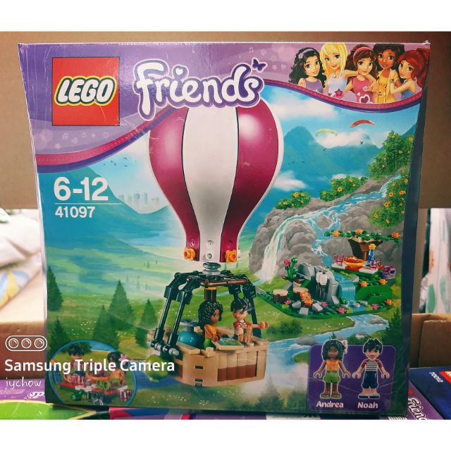 LEGO FRIENDS 41097 Heartlake Hot Air Balloon New In Sealed Box | Shopee ...