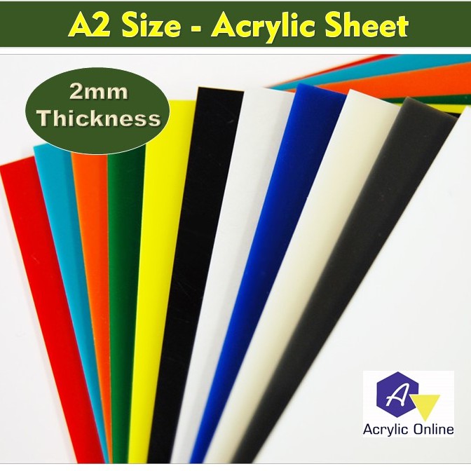 2mm Acrylic sheet - A2 size - Ready stock - Cast Acrylic | Shopee Malaysia