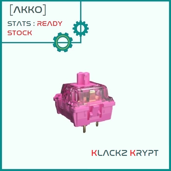 Akko ROSE RED Switch [Linear] | Shopee Malaysia