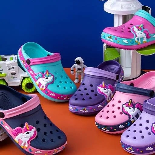New Rubber Clog Slippers For Kids Unicorn | Shopee Malaysia