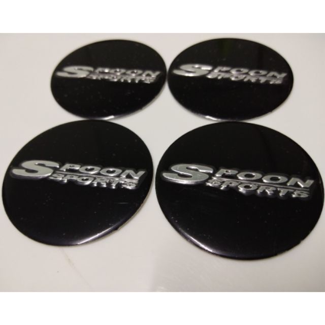 1pc/4pc🔥45mm Spoon Sports Center Rim Cap Car Emblem Sticker🔥 | Shopee ...