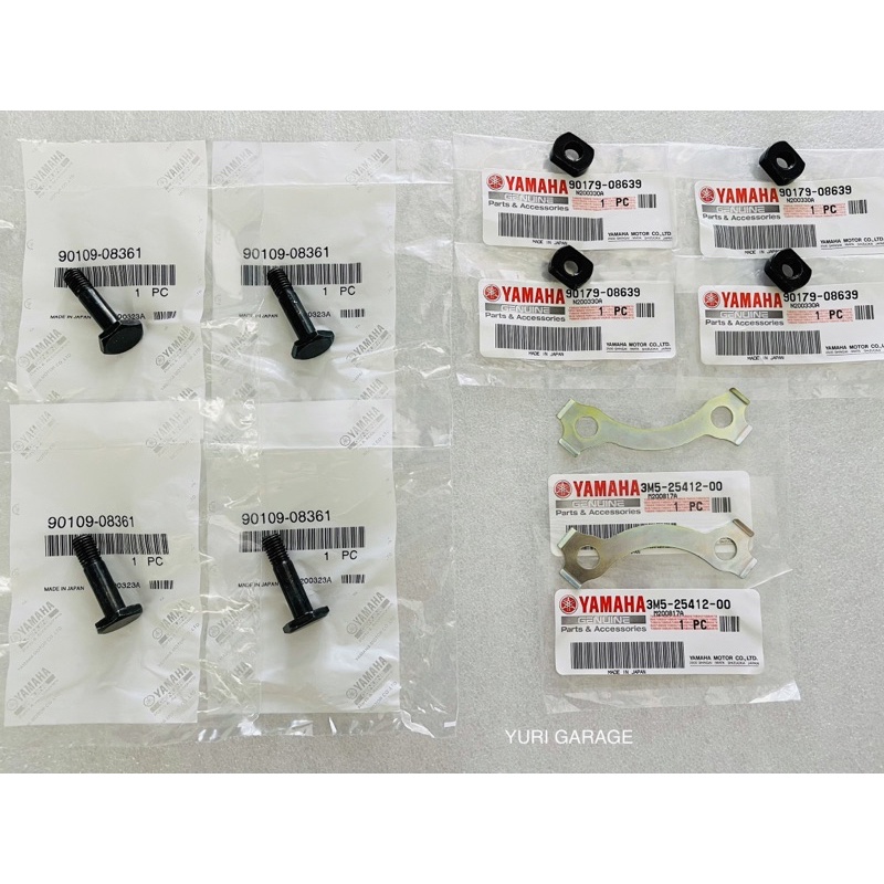 Skru Bolt Washer Nut Sprocket Spoket Sprocket Rxz Original Japan Set ...