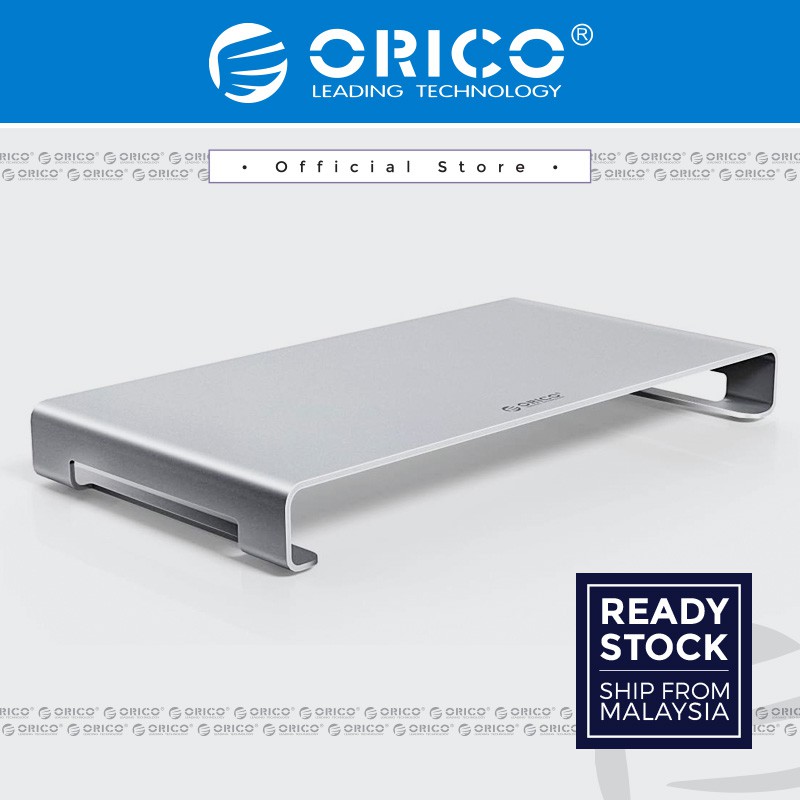 ORICO Aluminium Monitor Stand for Mac and Windows - Silver | Shopee ...